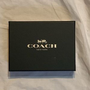 Coach | Accessories | Nib Coach Crossgrain Leather Mini Id Card Case ...